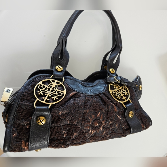 Janet Collin | Bags | Janet Collin Small Bag Fabricleather | Poshmark